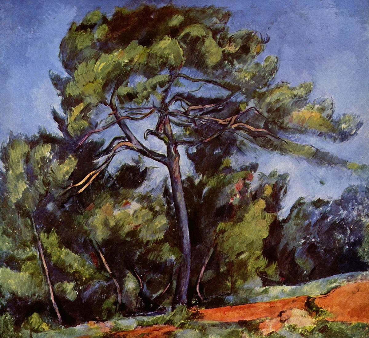 Commandez Le grand pin par Paul Cézanne | Copies de Maitres