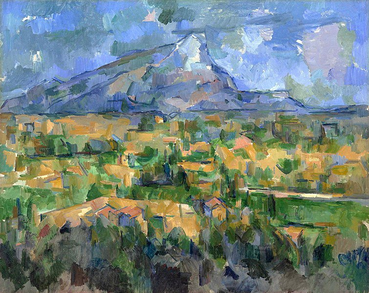 Commandez La montagne Ste Victoire vue des Lauves par Paul Cézanne ...